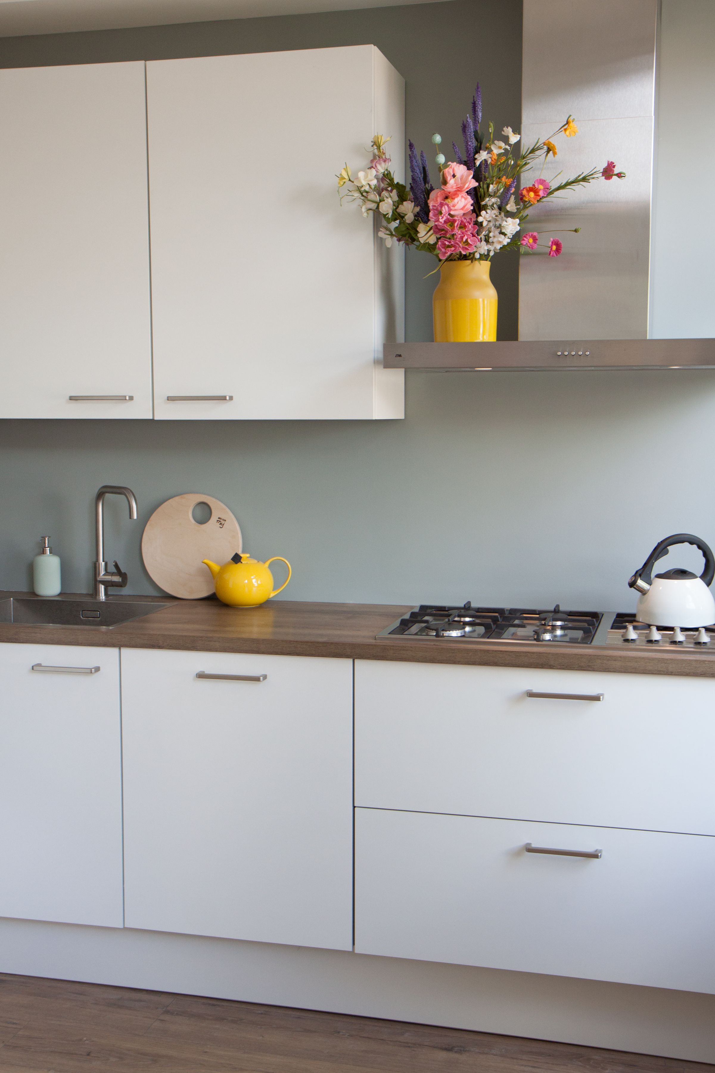 Keukenmuur verven inspiratie: 4x een andere kleur groen